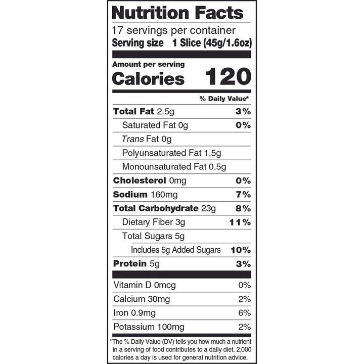 Daves Killer Bread Pan de Barra Organico Buena S - H-E-B México