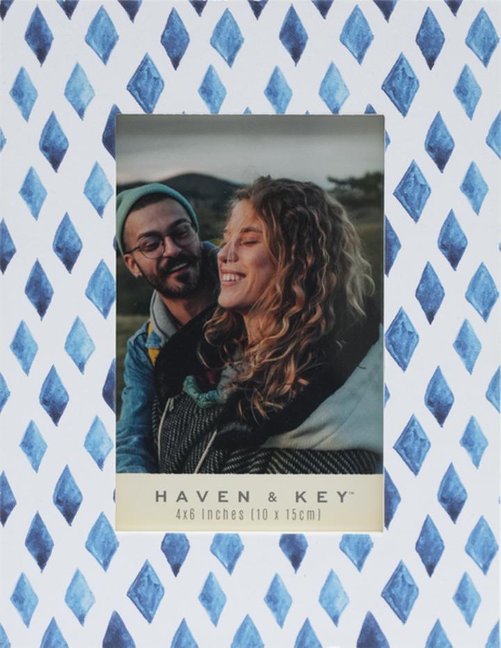 Portarretrato Haven & Key Azul - H-E-B México