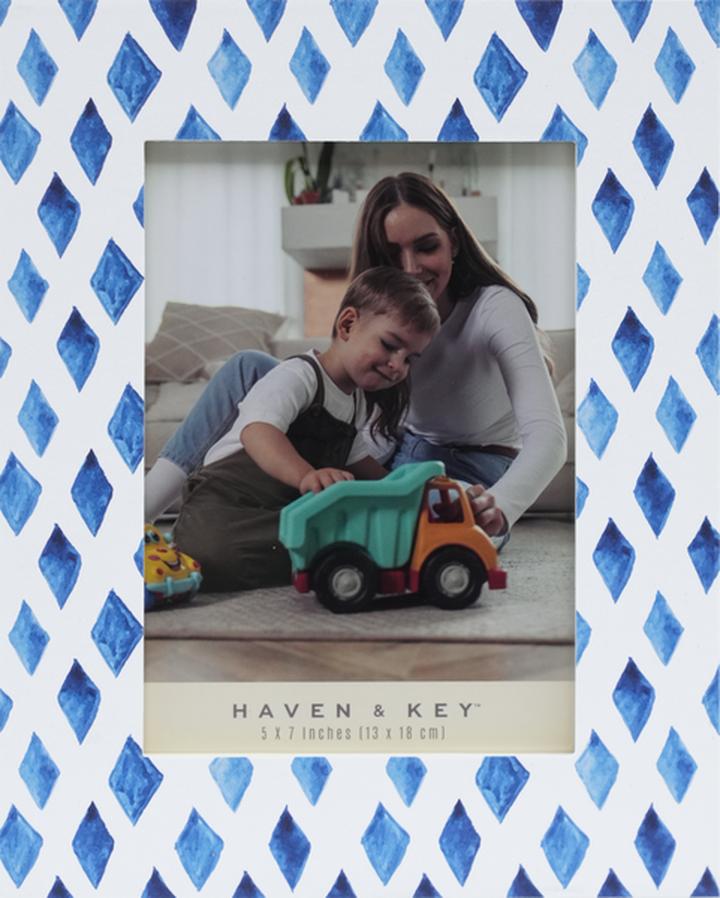 Portarretrato Haven & Key Azul - H-E-B México