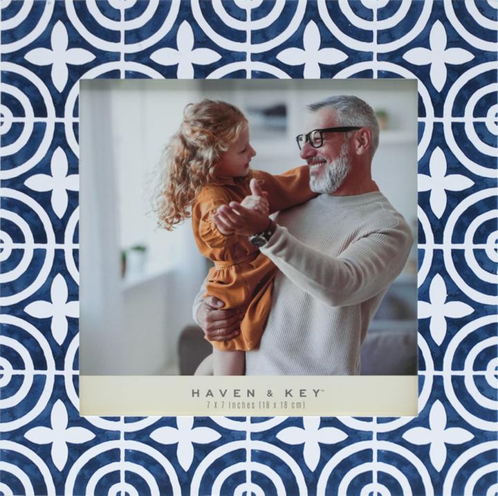 Portarretrato Haven & Key Azul - H-E-B México