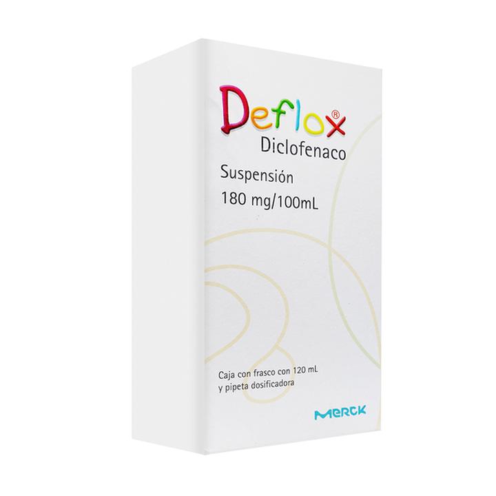 Merck Deflox Pediatrico 180 mg Suspensión Oral 120 ml - H-E-B México