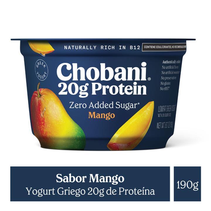 Chobani Yogurt 20gr Protein Mango 190 Gr - H-E-B México