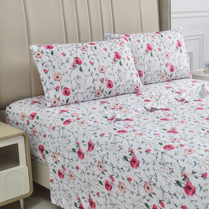 Juego de Sábanas para Cama Tamaño King Estampado - H-E-B México