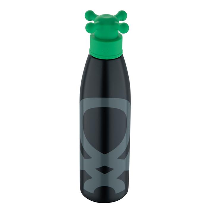 Botella Negra Benetton de Acero Inoxidable 750 ml - H-E-B México
