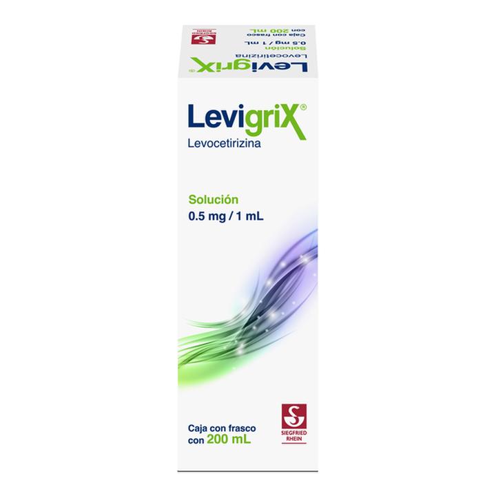 Levigrix Levocetirizina 0.5 mg/1 ml Solución 200 ml - H-E-B México
