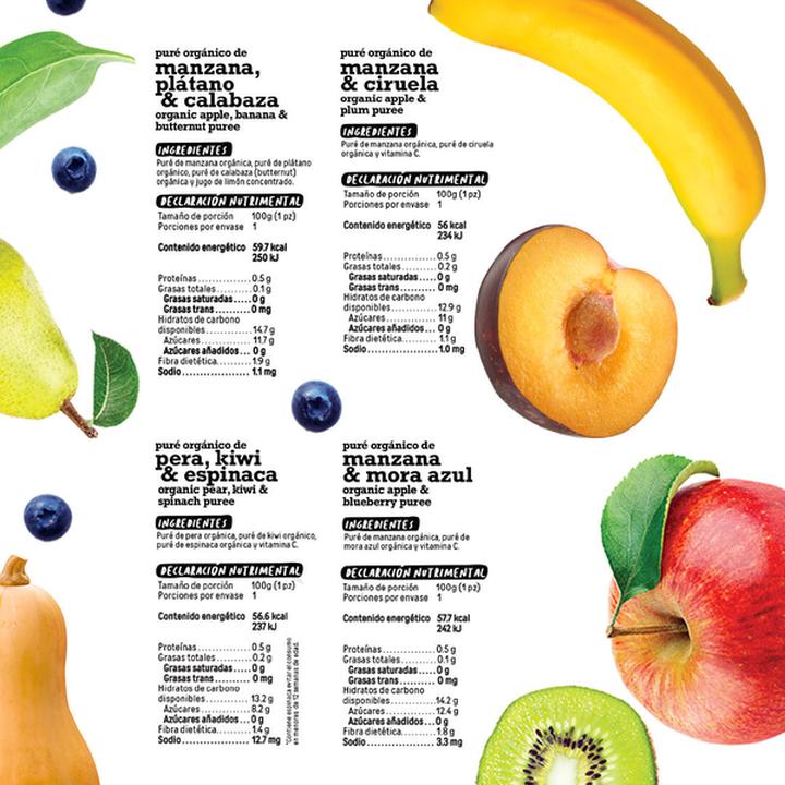 Snack Orgánico Mongui 4 Pack 4 recetas 400 g - H-E-B México