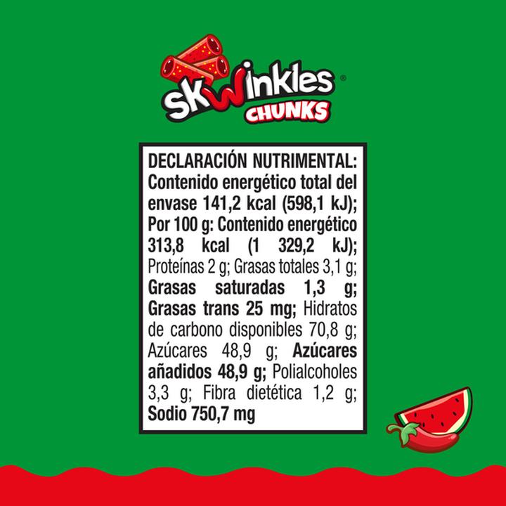 Skwinkles Dulce Enchilado Dulce Enchillado con Rel - H-E-B México