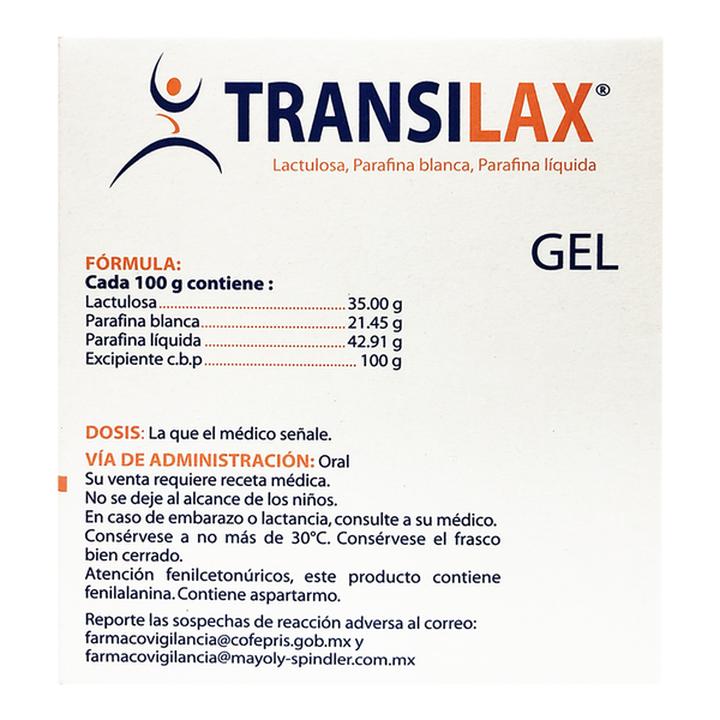 Transilax Lactuosa Parafina Blanca Parafina Liquida 150 g - H-E-B México