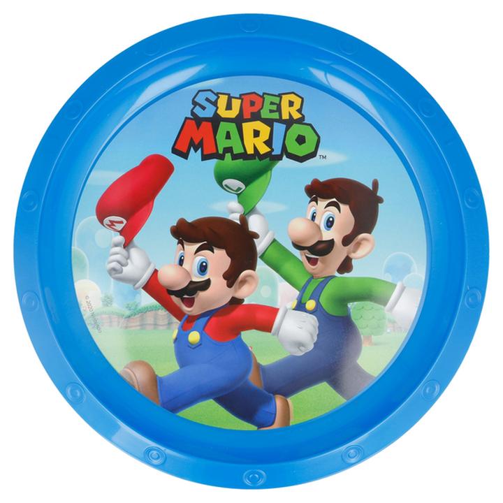 Plato de Plástico Super Mario 1 pz - H-E-B México