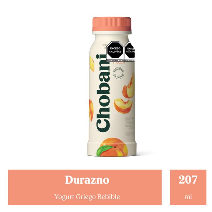 Chobani Yogurt Griego Bebible Core Peach 207 Ml - H-E-B México