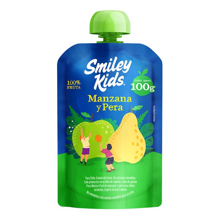 Smiley Kids Papilla Orgánica Manzana Pera 100gr Pa - H-E-B México