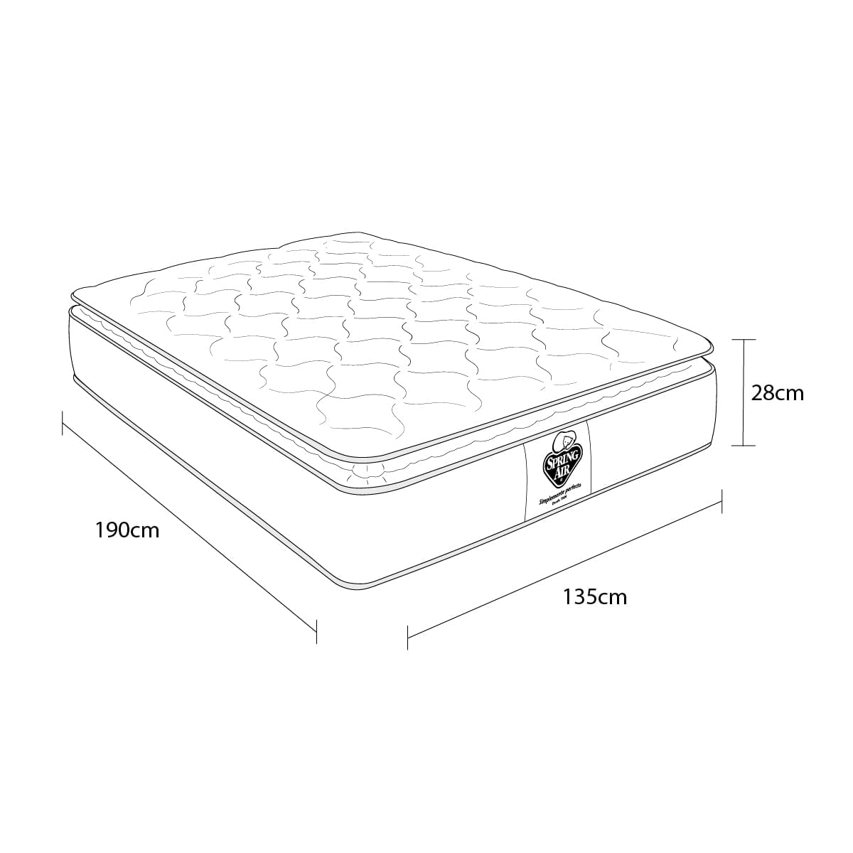 Colchón Spring Air Smith - H-E-B México