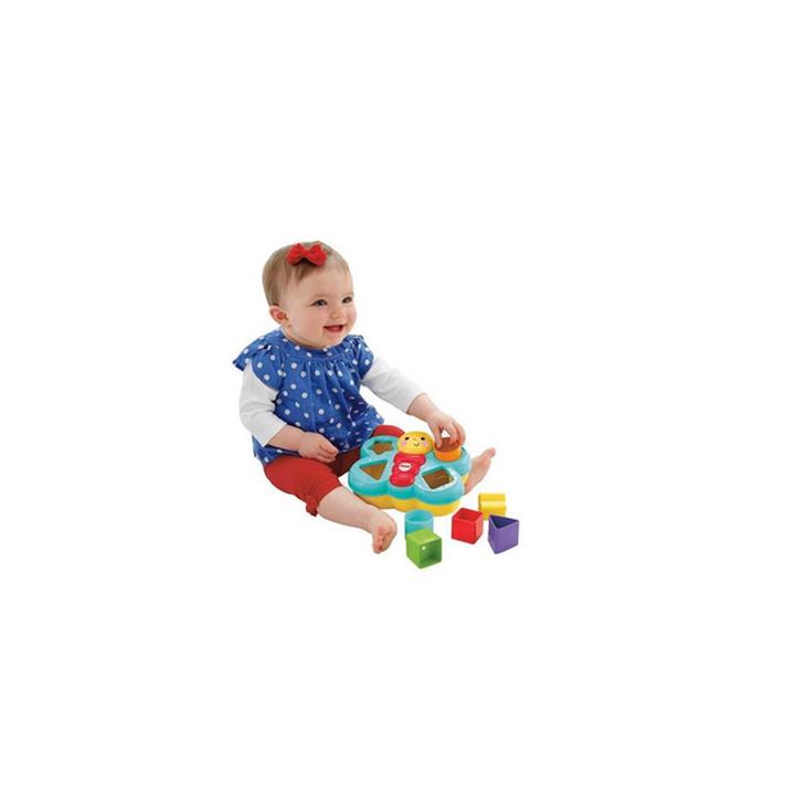Fisher-Price Mariposa Bloques Clasificador Formas 6 meses+ - H-E-B México