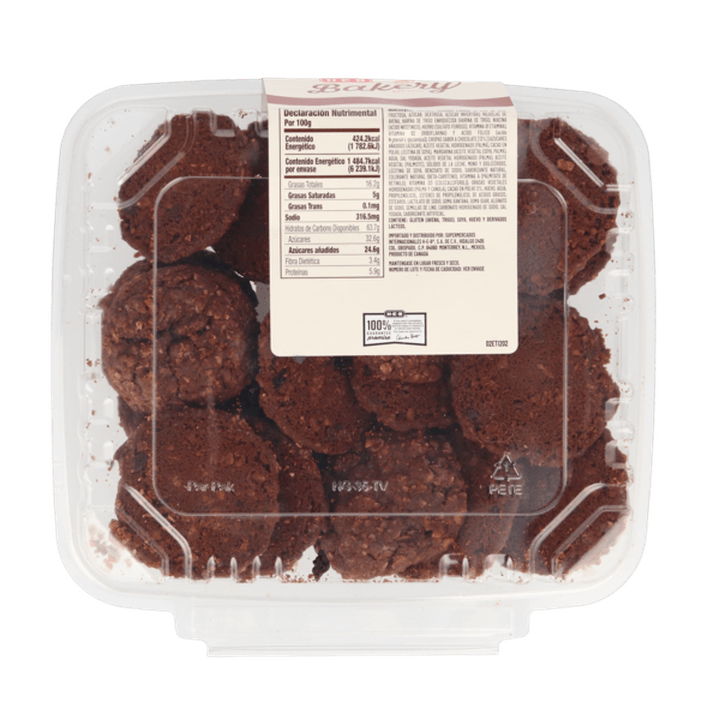 Heb Mini Oatmeal Double Choco Cookies 500 Gr - H-E-B México