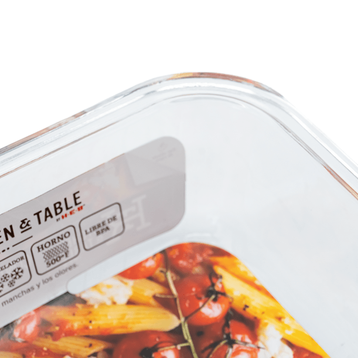 Kitchen & Table Hermetico Borosilicato 370ml Recta - H-E-B México