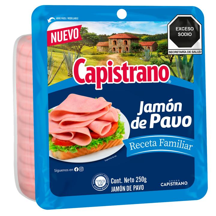 Capistrano Jamon Pavo Receta Familiar 250 Gr - H-E-B México