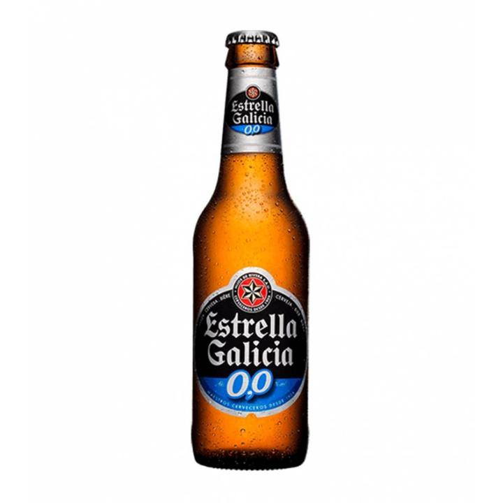 Cerveza Estrella Galicia Sin Alcohol 330 ml - H-E-B México