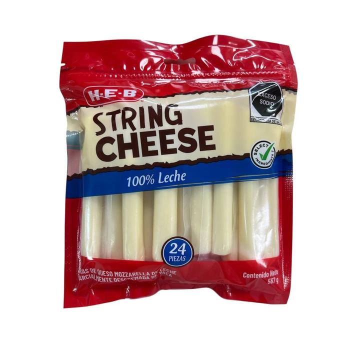 HEB String Cheese con 24 pz - H-E-B México