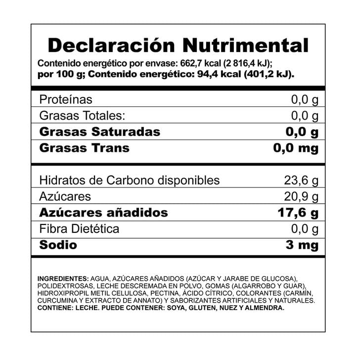 Nestlé Nieve Sabor Grosella y Naranja 702 g - H-E-B México