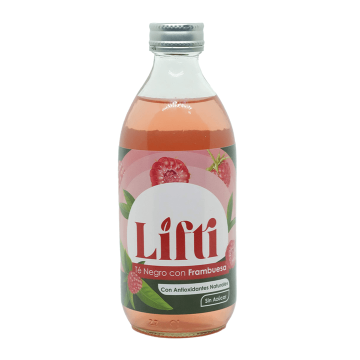 Lifti Te Negro Sabor Frambuesa Sin Azucar 355 Ml - H-E-B México