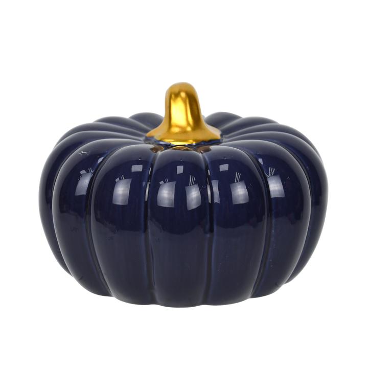 Decoración de Otoño Calabaza Morada 10 cm - H-E-B México