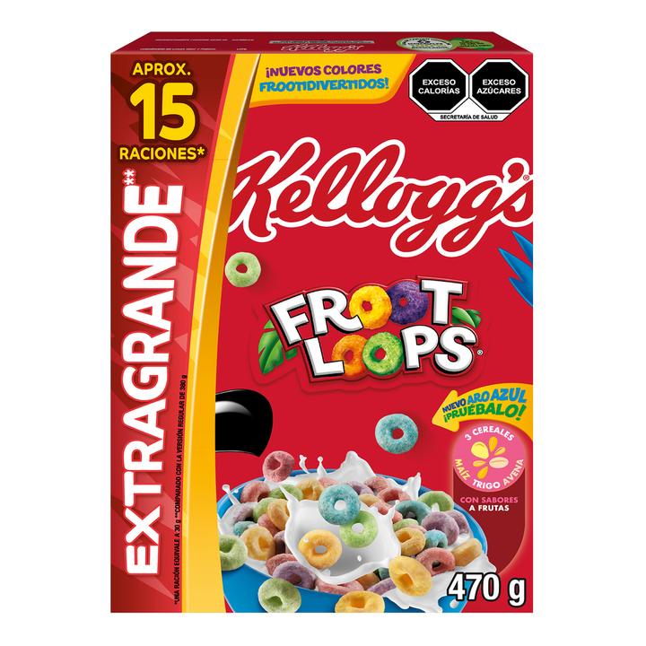 Cereal Kelloggs Froot Loops Original 470 g - H-E-B México