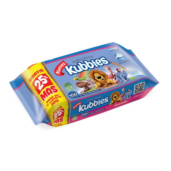 Kubbies Toallitas Kubbies Toallitas Kubbies 100 Pi - H-E-B México