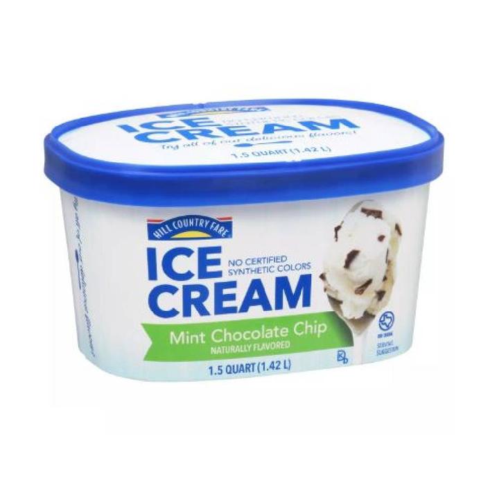 Hcf Helado Chocolate Chip Menta 1.42 Lt - H-E-B México