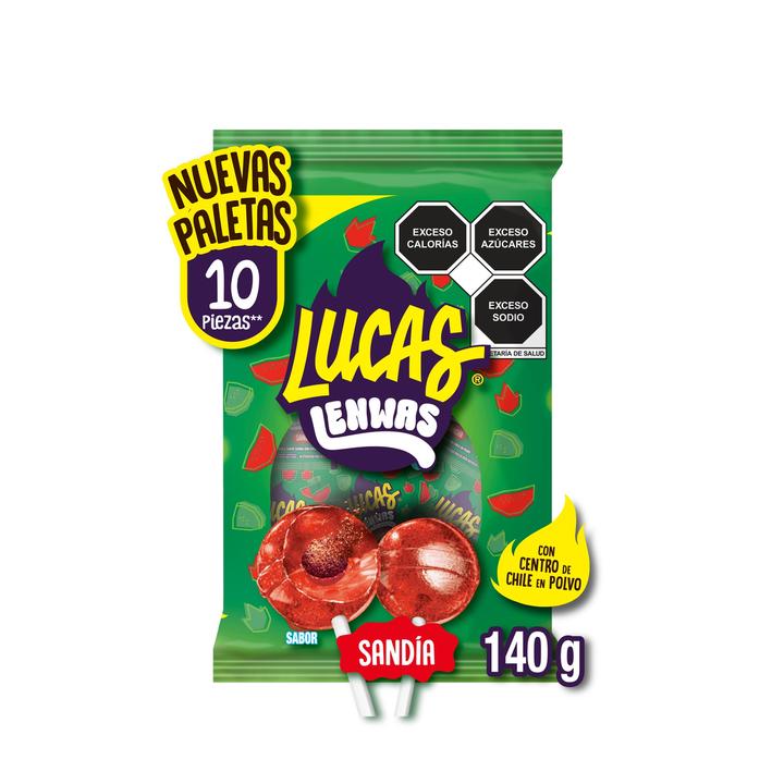 Lucas Lucas Lenwas Sandia 140g Lucas Lenwas Sandia - H-E-B México