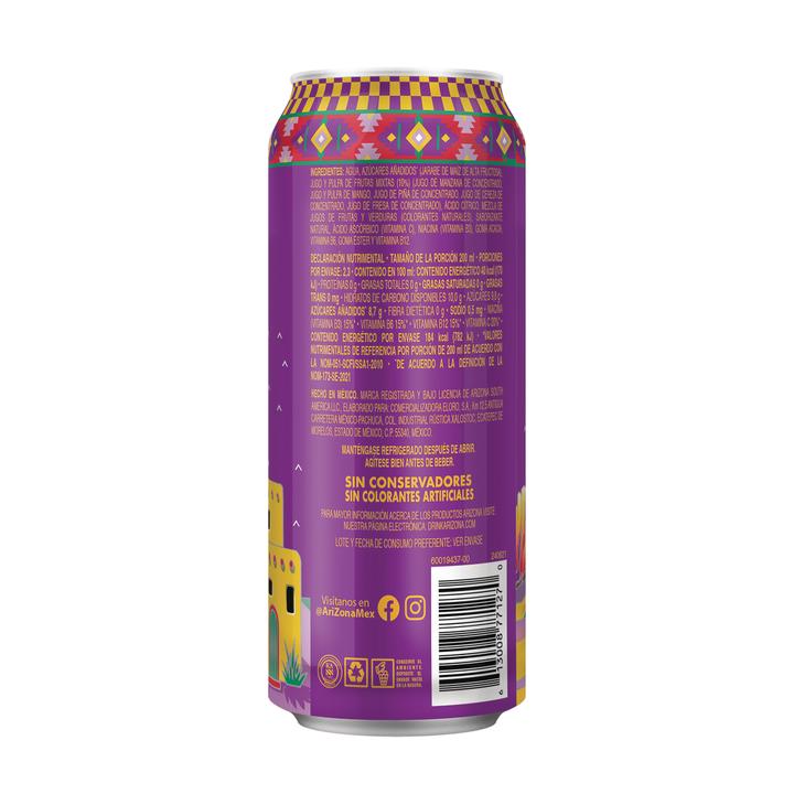 Arizona Bebida Sabor Ponche de Frutas 460 Ml - H-E-B México