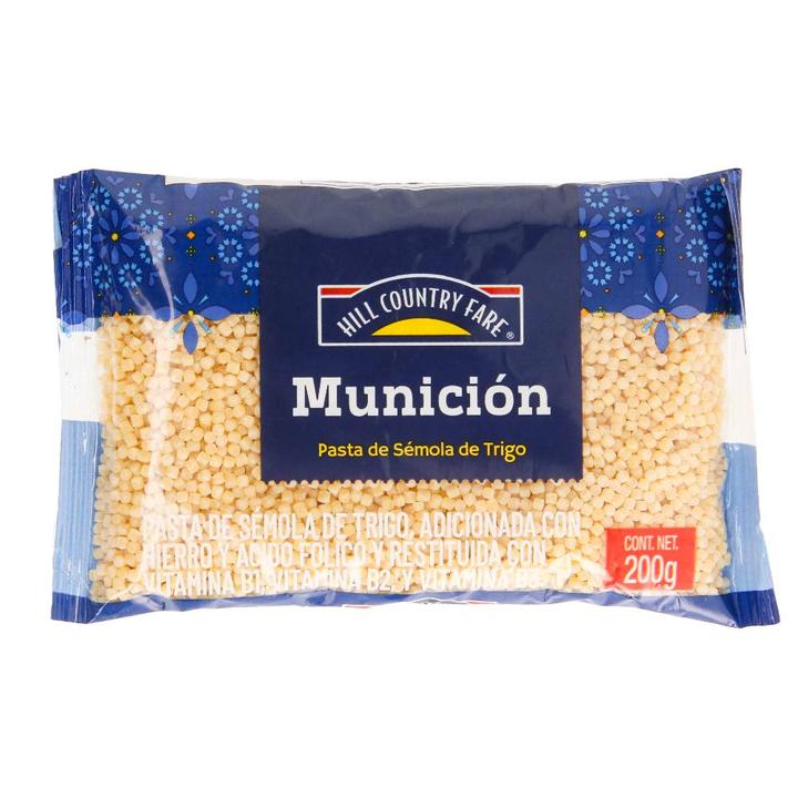 Hcf Pasta Para Sopa Municion 200 G 200 Gr - H-E-B México