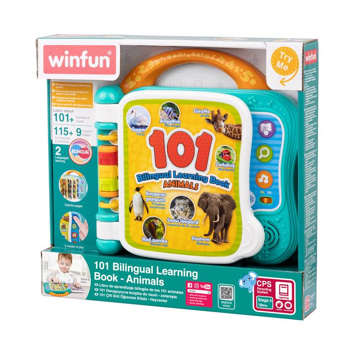Winfun 101 Bilingual Learning Book - Animals 1 Pz - H-E-B México