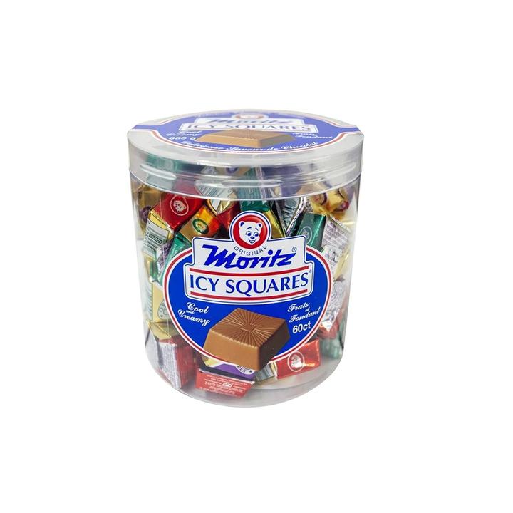 Moritz Icy Squares Chocolates Suizos Surtidos 600 g - H-E-B México