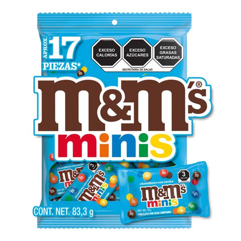 M&M Mms Bolsa Mini 83.3 Gr Mms Bolsa Mini 83.3 Gr - H-E-B México