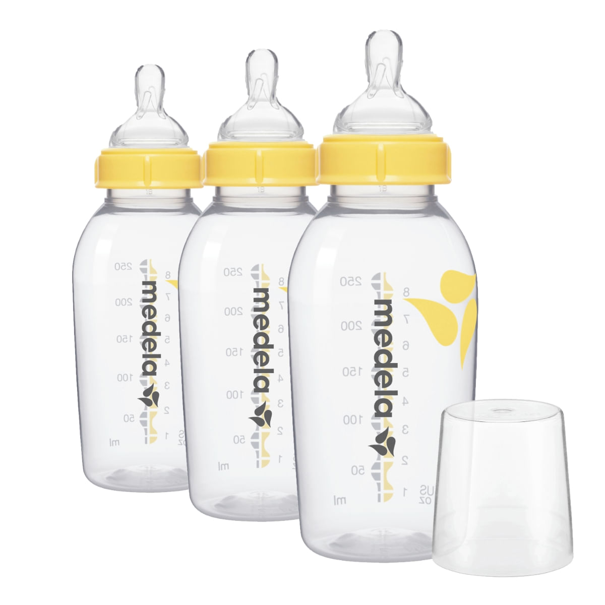 Set de Botellas Recolectoras para Leche Materna con Tetina Flujo Medio ...