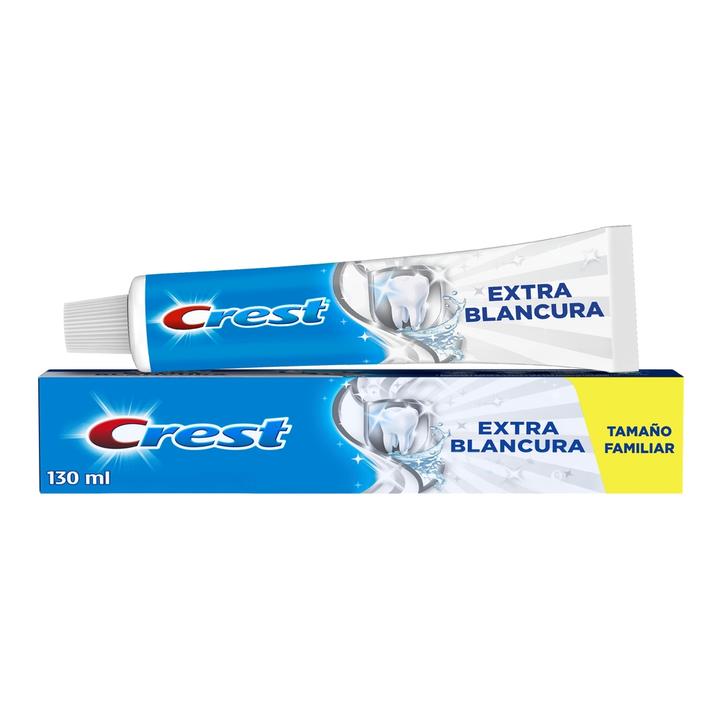 Pasta Dental Crest Extra Blancura 130 ml - H-E-B México
