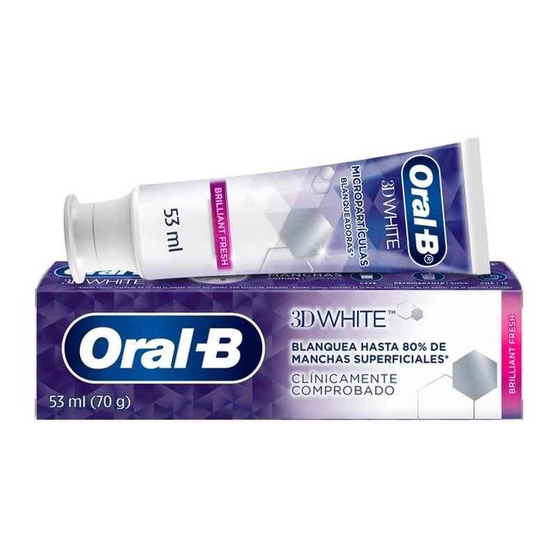 Pasta Dental Oral-B 3D White 53 ml - H-E-B México
