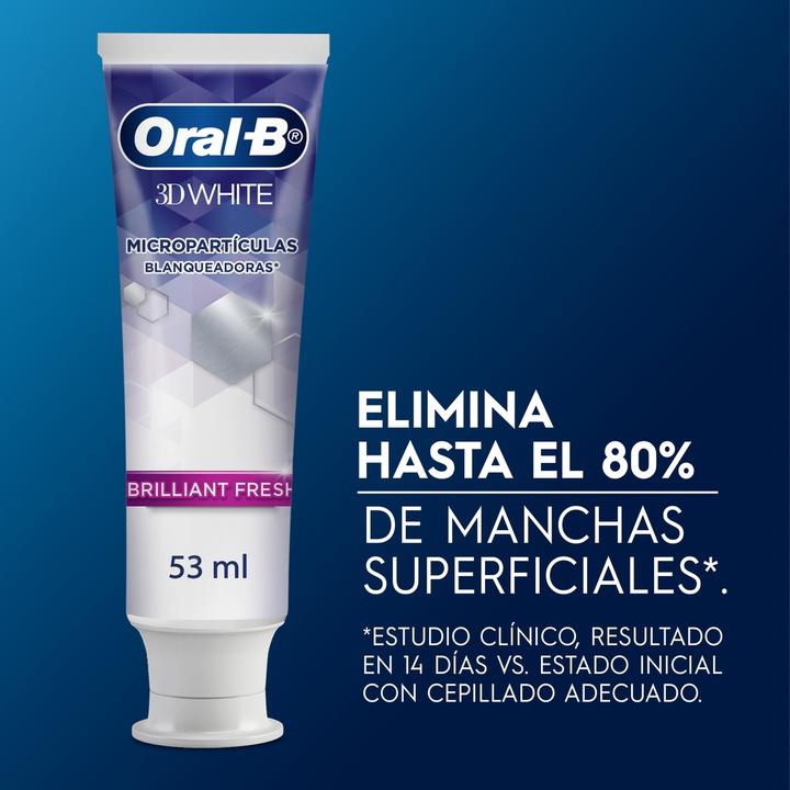 Pasta Dental Oral-B 3D White 53 ml - H-E-B México